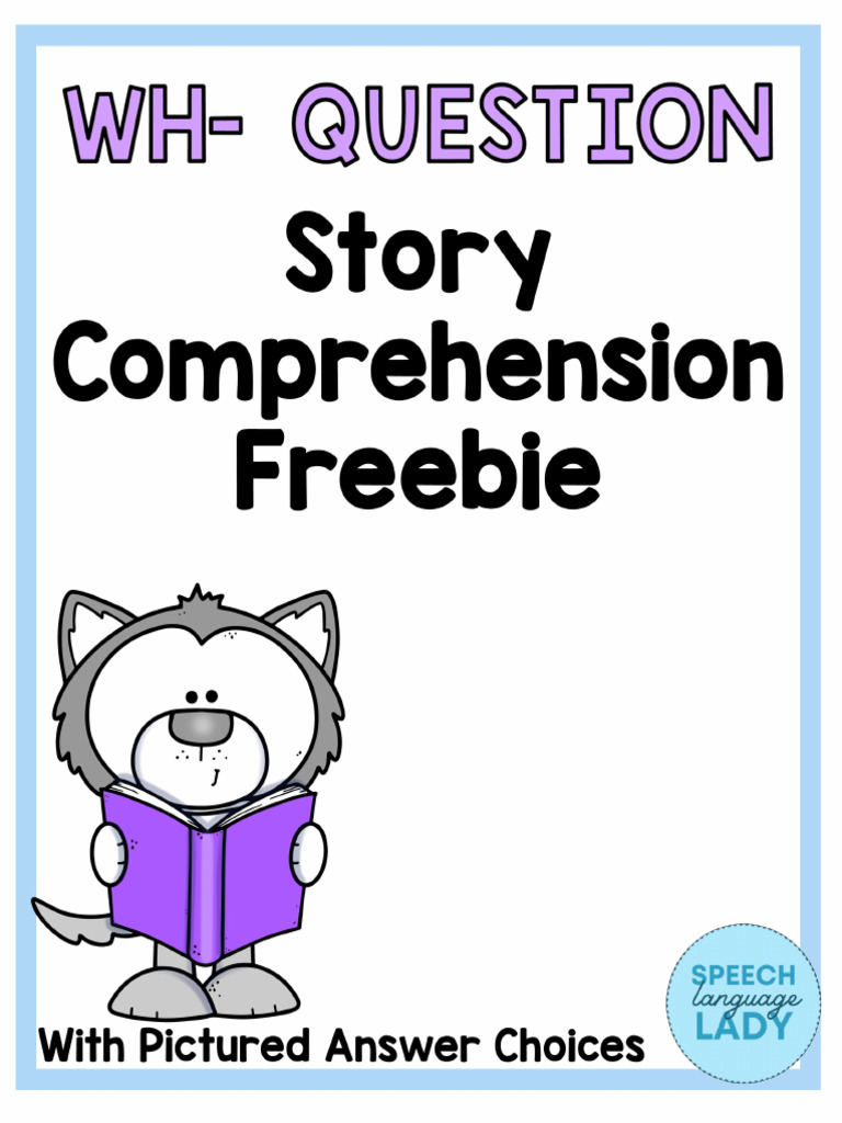 ListeningComprehensionwithPicturedAnswerChoicesforWHQuestionsFREEBIE 1 ...