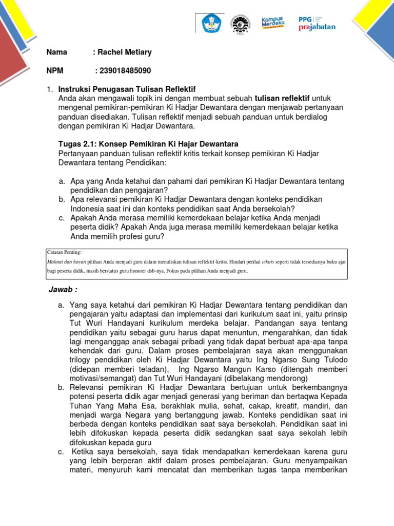 Mulai Dari Diri Topik2 Filosofi Ake | PDF