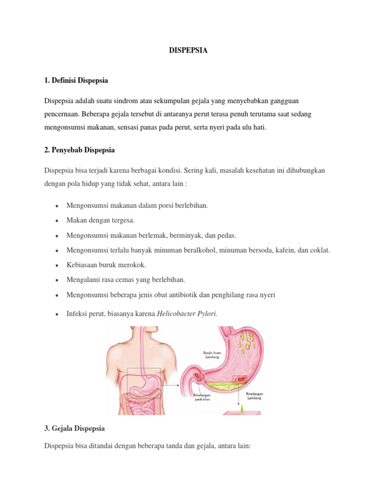 Sindrom Maag (Dispepsia) | PDF