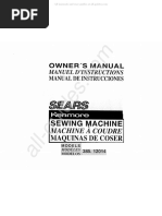 Nelco 101 Sewing Machine Instruction Manual | PDF | Sewing Machine ...