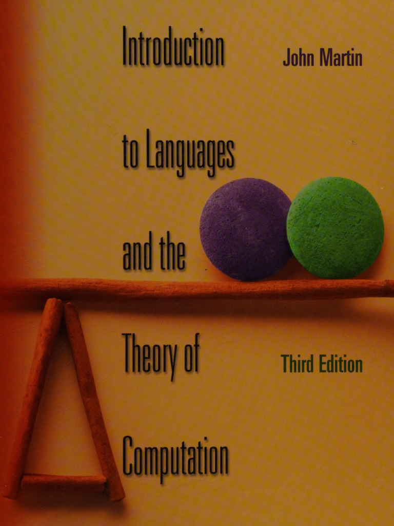 Introduction To Languages and The Theory of Computation | PDF | Written Communication | Printing