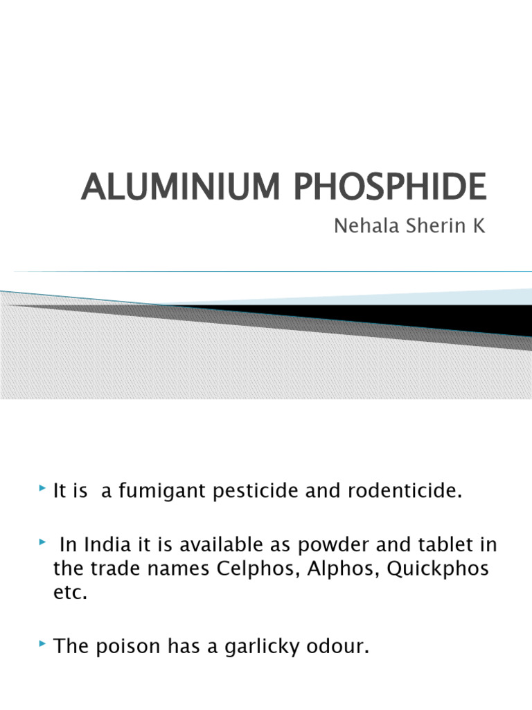 Aluminium Phosphide | PDF