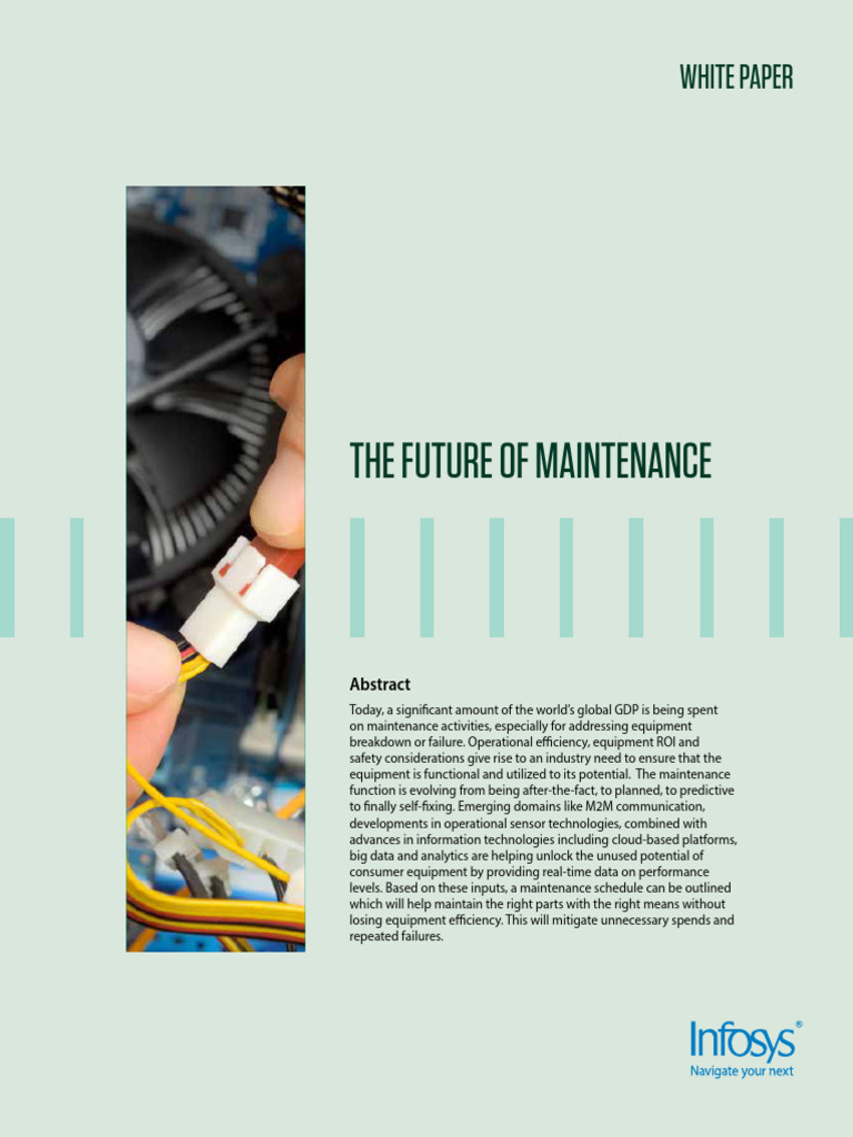 Enabled Predictive Maintenance | PDF | Internet Of Things | 3 D Printing