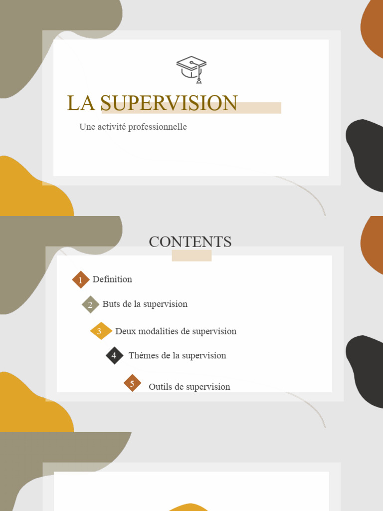 Définition et enjeux de la supervision | PDF | Mentorat | Psychologie