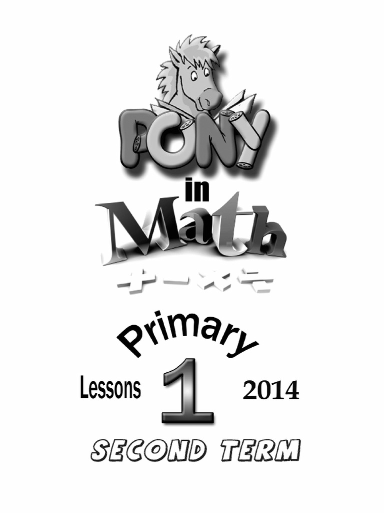 Pony Math G1 T2 Lessons | PDF