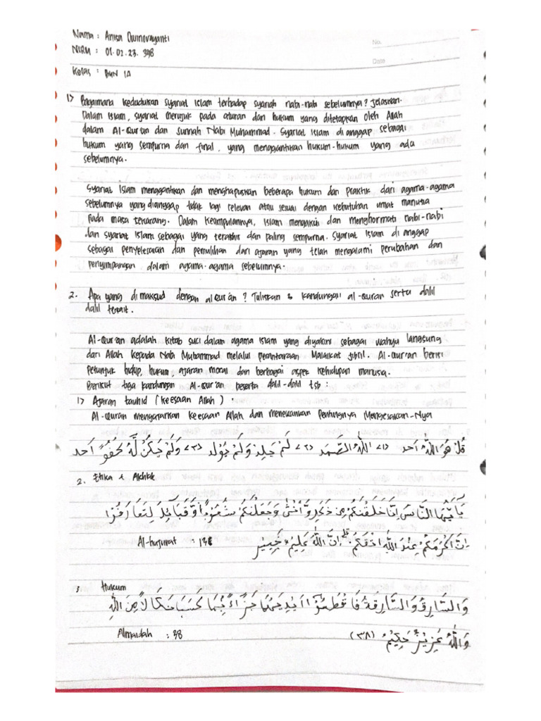 Anisa Dwinovayanti Agama | PDF