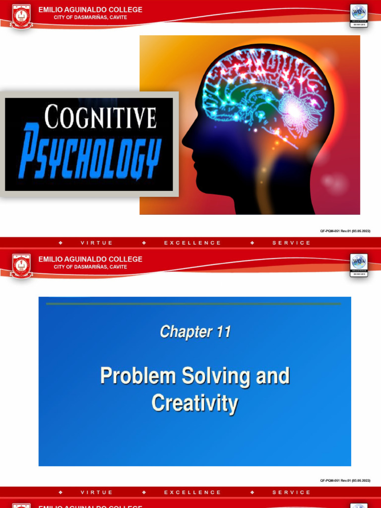 Chapter 11 Problem Solving and Creativity | PDF | Expert | Intelligence