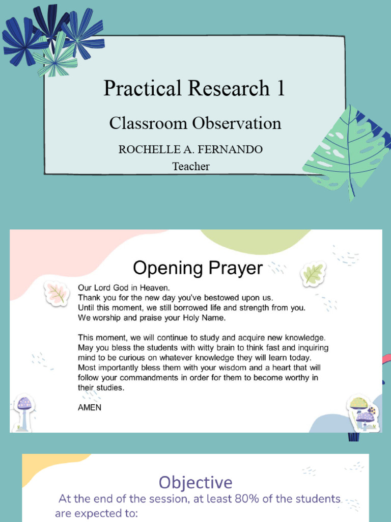 Practical Research 1 | PDF | Qualitative Research | Ethnography