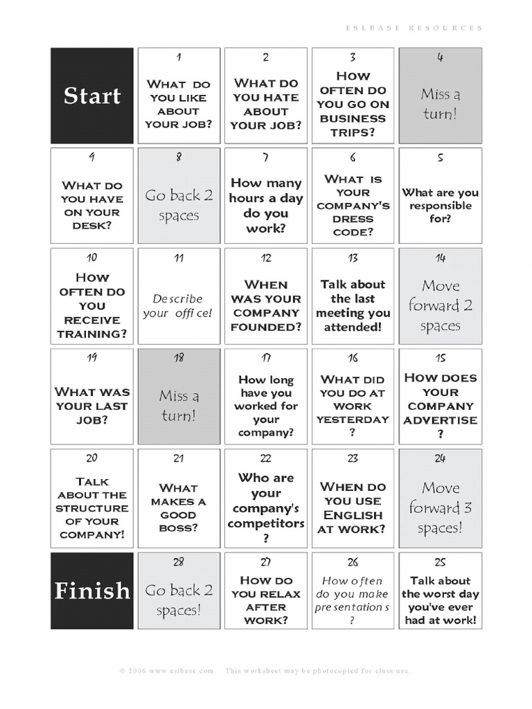 BEC Board Game | PDF