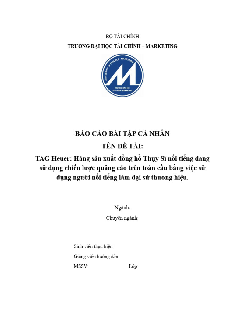 Báo Cáo THNN 1 - Trang Bìa PH Và N I Dung | PDF