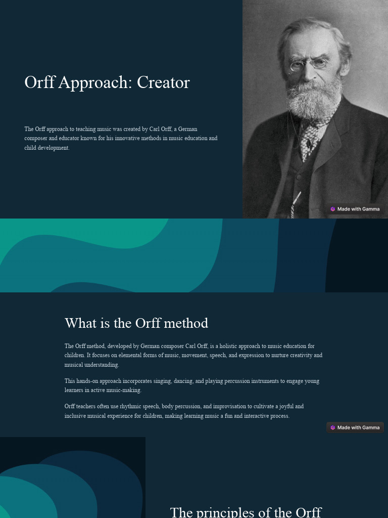 Orff Approach Creator | PDF | Music Education | Cognition