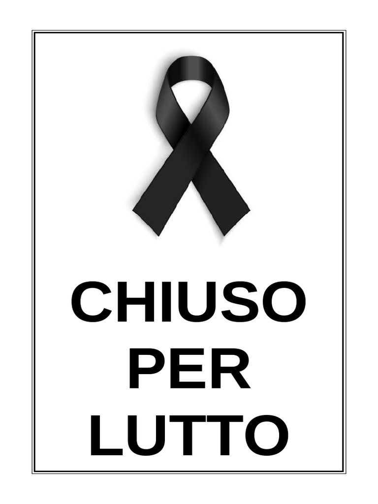 Chiuso Per Lutto | PDF