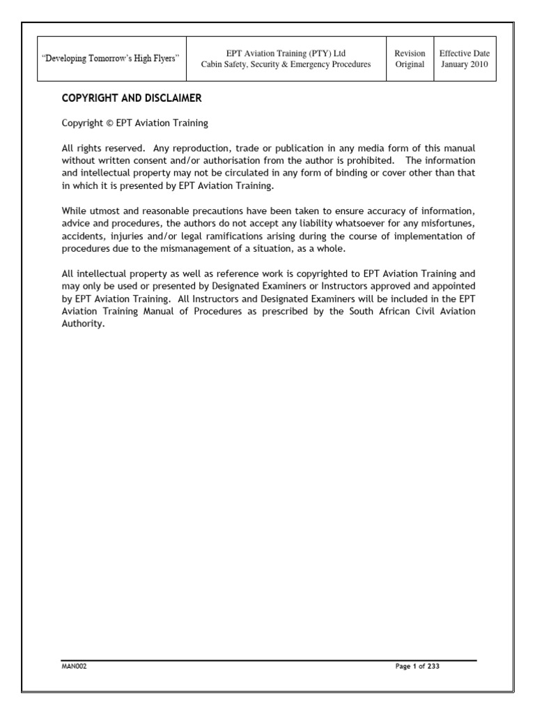 A EPT Aviation Training CCM Manual | PDF | Wright Brothers | Flight ...