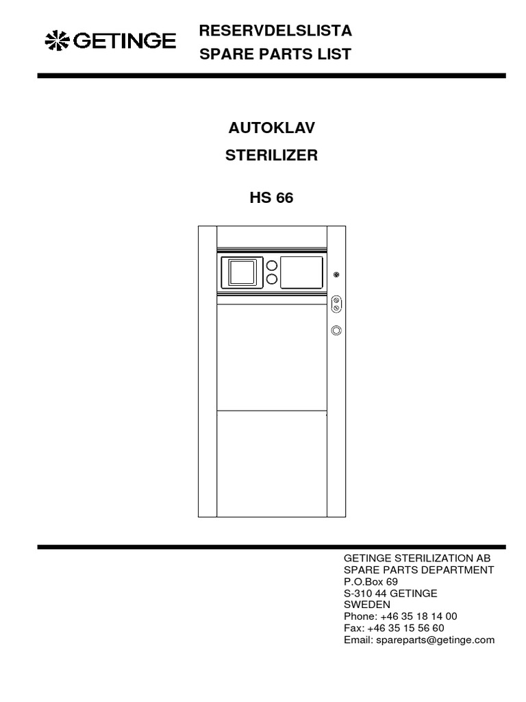 HS66 Spareparts Manal | PDF