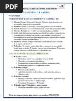 Kis Pp3 Kcse 2025 Top Prediction Cycles | PDF