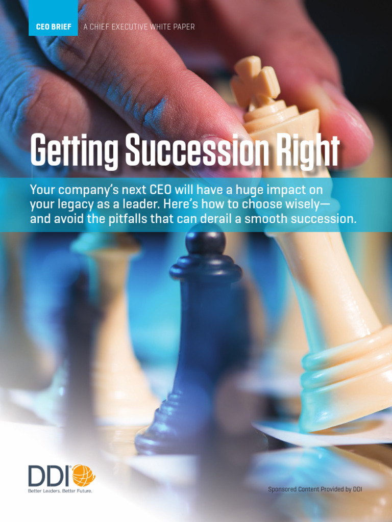 DDI White Paper - Final | PDF | Leadership | Chief Executive Officer