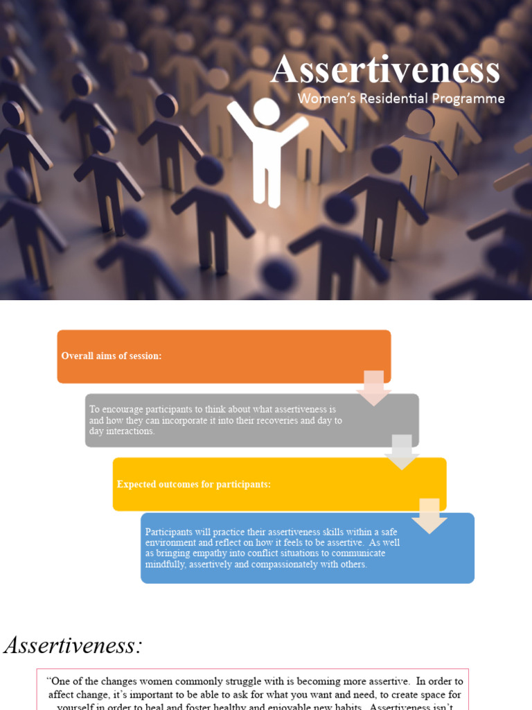 Presentation - Assertiveness | PDF | Human Communication | Behavioural Sciences