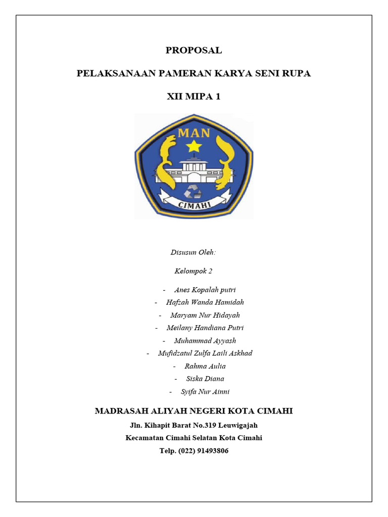 Proposal Seni Budaya | PDF