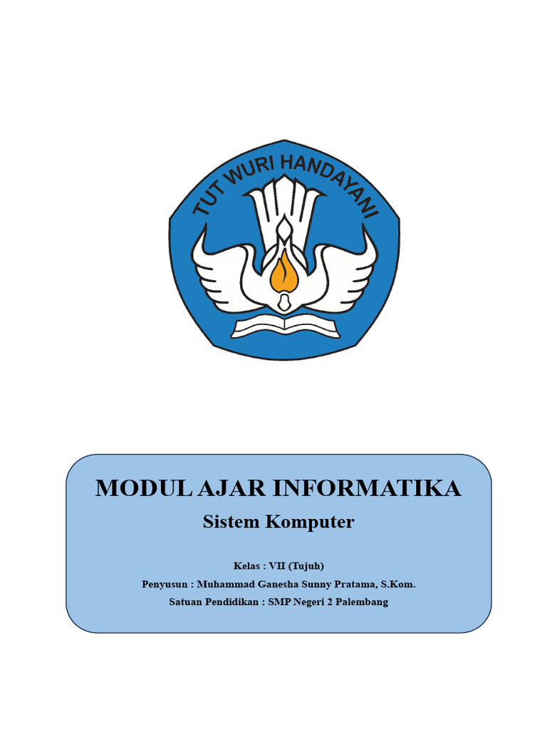 MODUL AJAR - Bab 4 - Sistem Komputer | PDF | Komputer