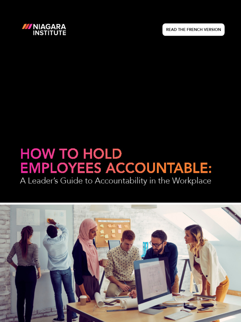 Niagara Institute - How To Hold Employees Accountable | Download Free PDF | Leadership ...