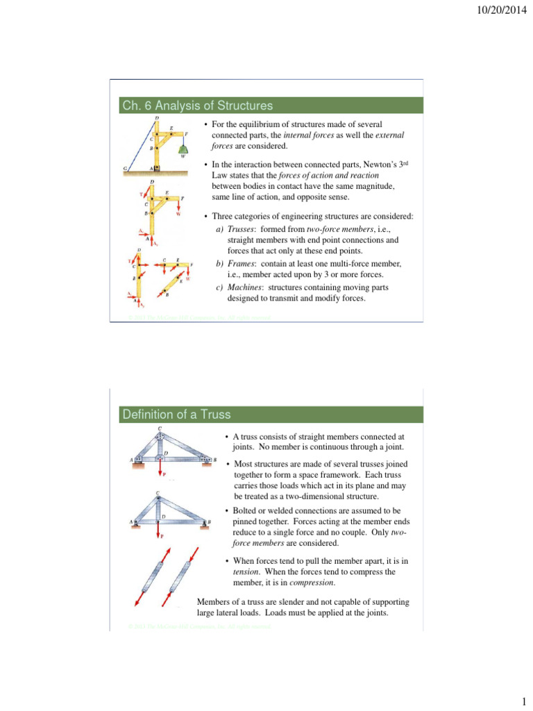 Tema 1 Resistencia de Materiales | PDF | Truss | Force