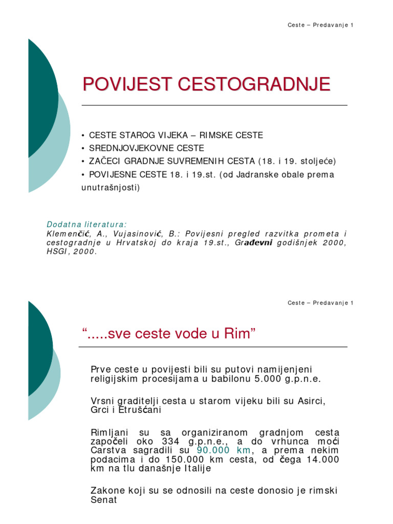Predavanje 2 Povijest Cesta Web | PDF