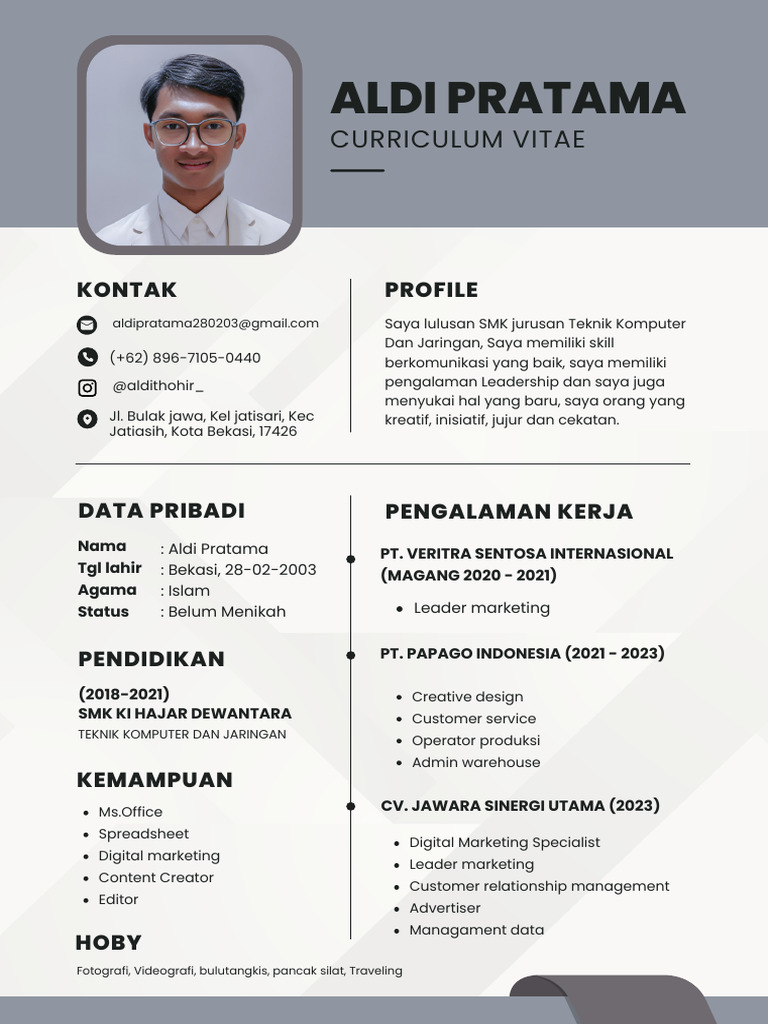 Contoh CV | PDF