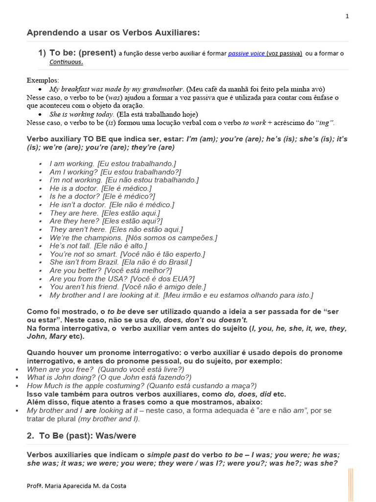 Atividade de Inglês | Download grátis PDF | Traduções | Tipologia ...