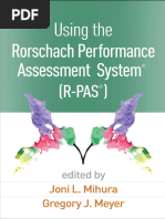 Rorschach Quick Reference | PDF | Grey | Shape