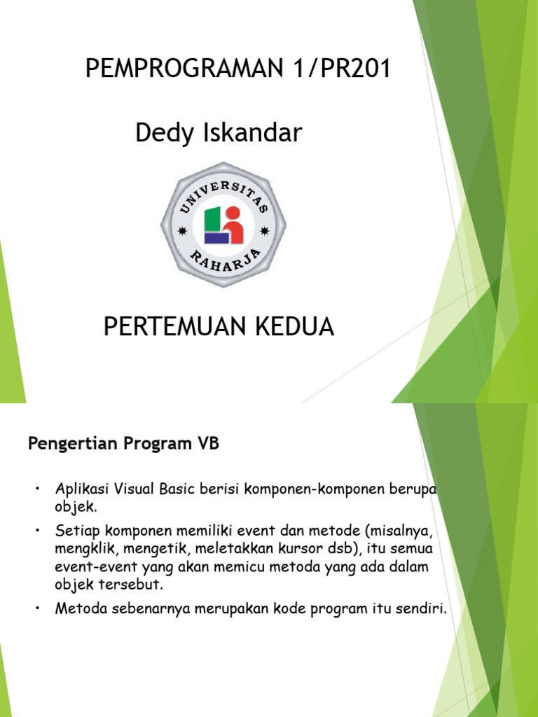 Pertemuan 2 | PDF