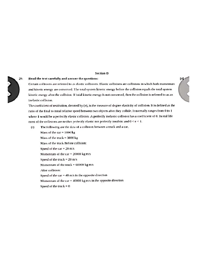 Case Based Question Physics Classs 11 | PDF