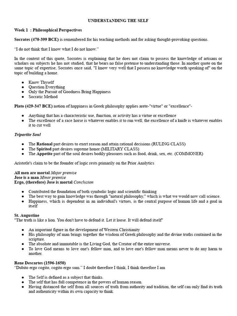 Understanding The Self (Prelims) | PDF | Noble Eightfold Path | Id