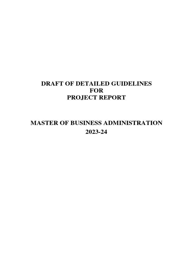 2023-24 GITAM Project Report Guidelines | PDF | Evaluation | Data