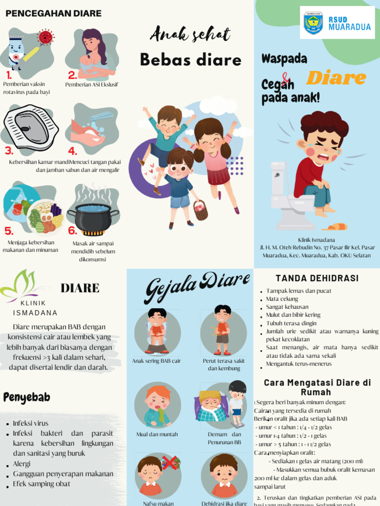 Leaflet Diare Cetak | PDF