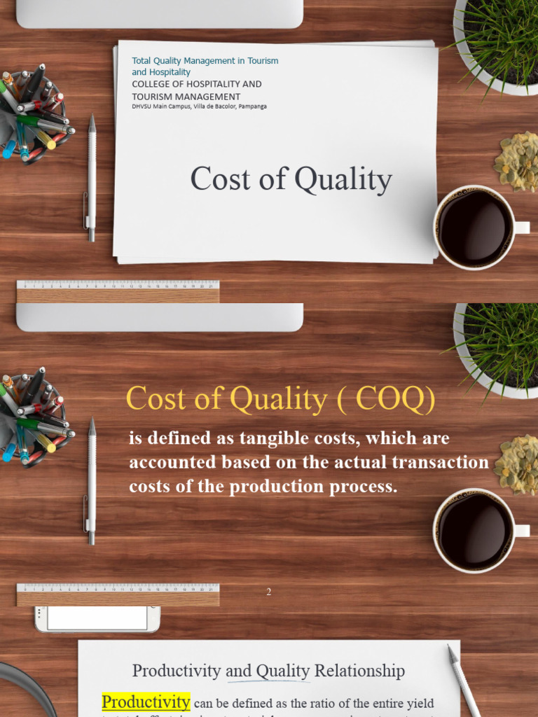 Module 6 Cost of Quality | PDF