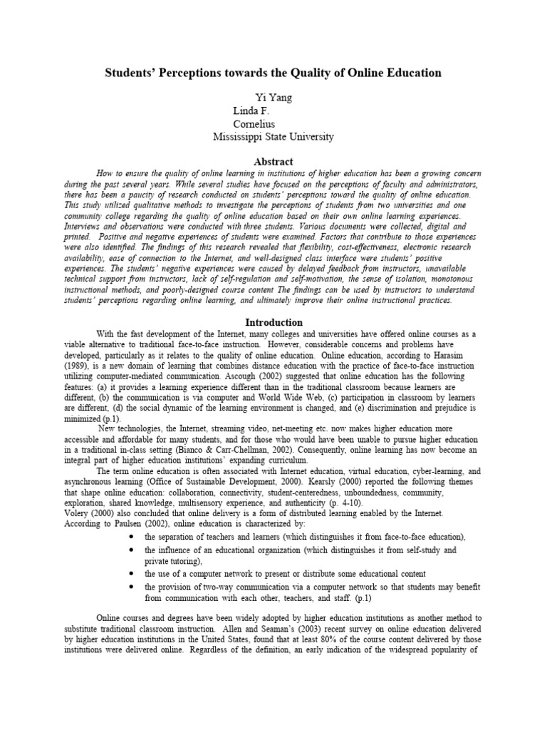 Qualitative Research | PDF | Educational Technology | Distance Education