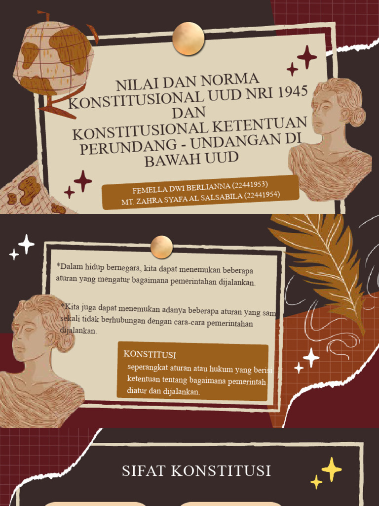 Nilai dan Norma Konstitusi UUD 1945 | PDF