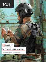 Harris Falcon Iii RF-7850M-V511: Multiband Networking Vehicular Radio | PDF | Frequency ...