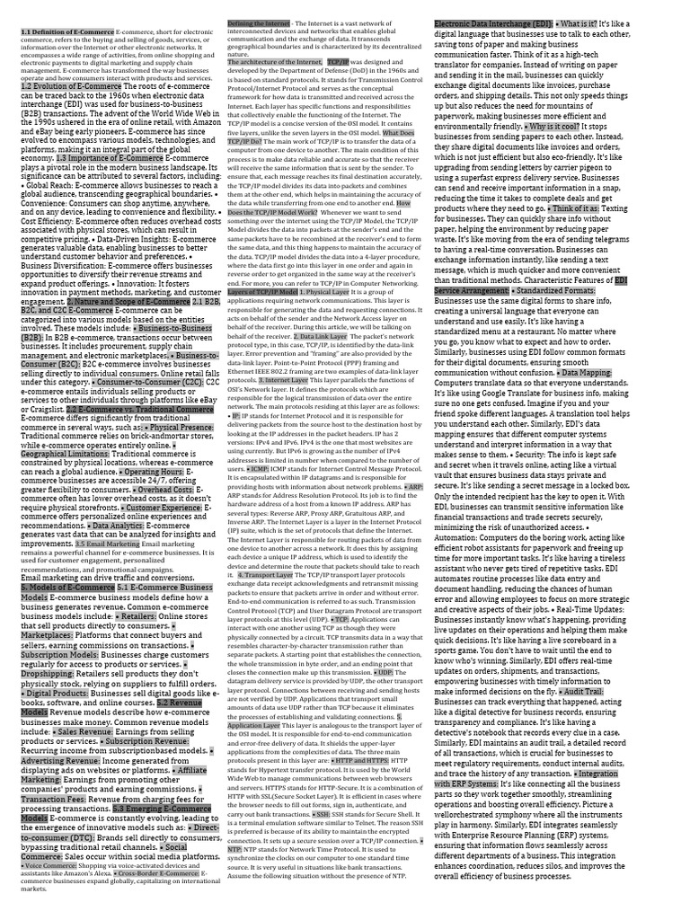 Computer Notes Pdf Internet Internet Protocols 