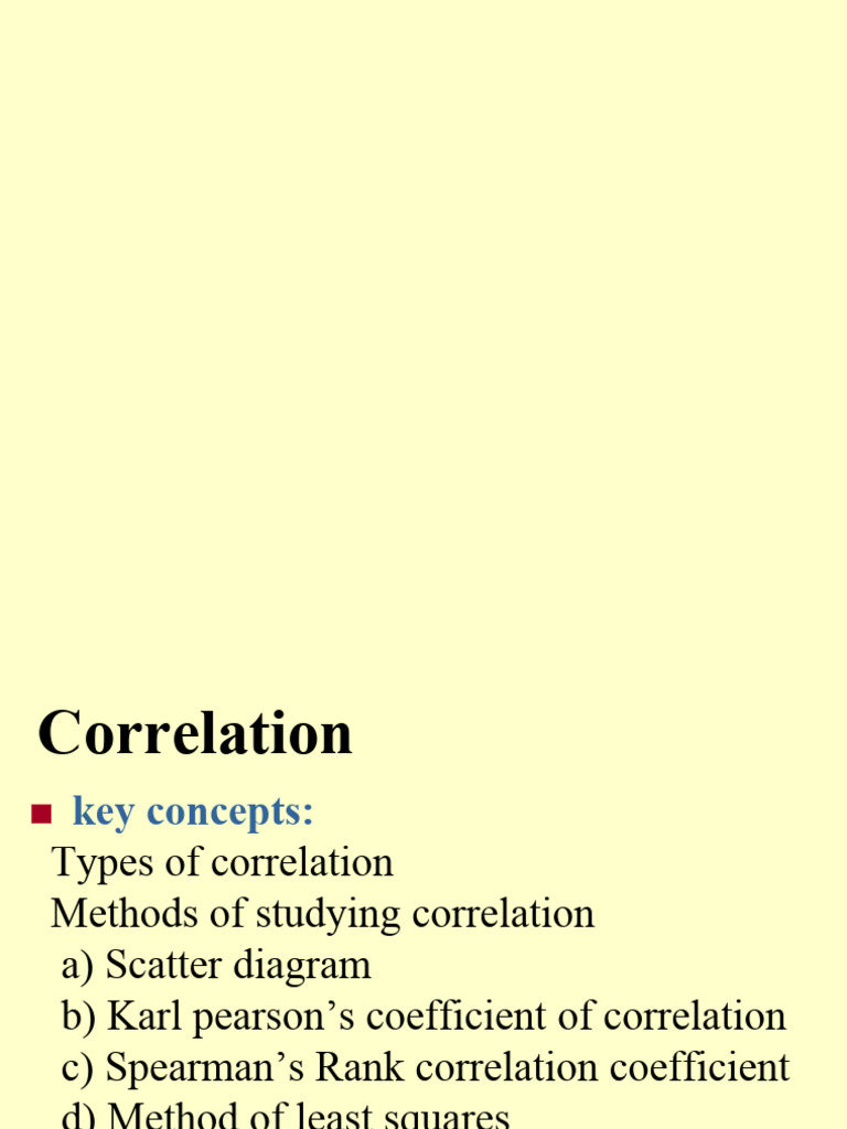 Unit 3 - CORRELATION AND REGRESSION | PDF | Regression Analysis | Coefficient Of Determination