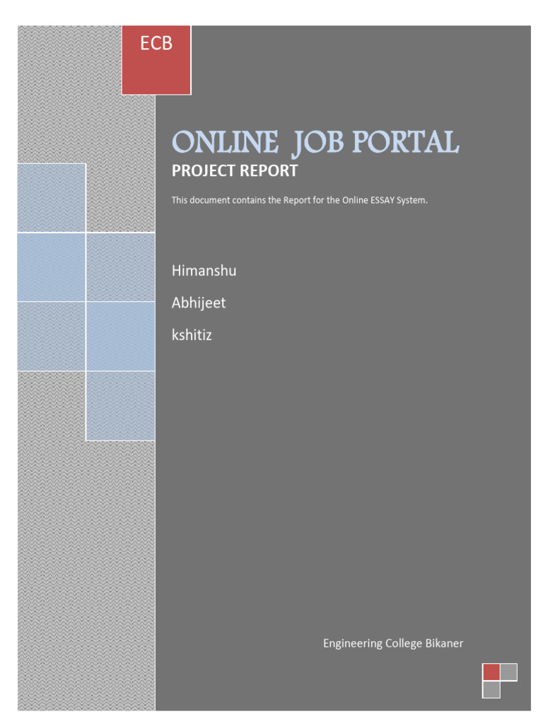 Project - Report | PDF | Php | My Sql