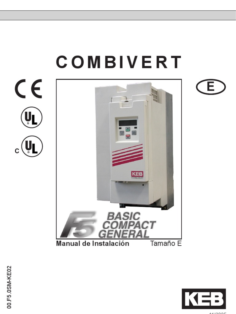 Keb F5 | PDF | Relé | Señal analoga