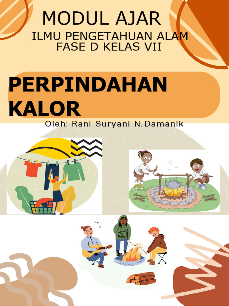 Modul Ajar Ilmu Pengetahuan Alam (IPA) - Modul Ajar IPA Fase D Kelas 7 Materi Perpindahan Kalor ...