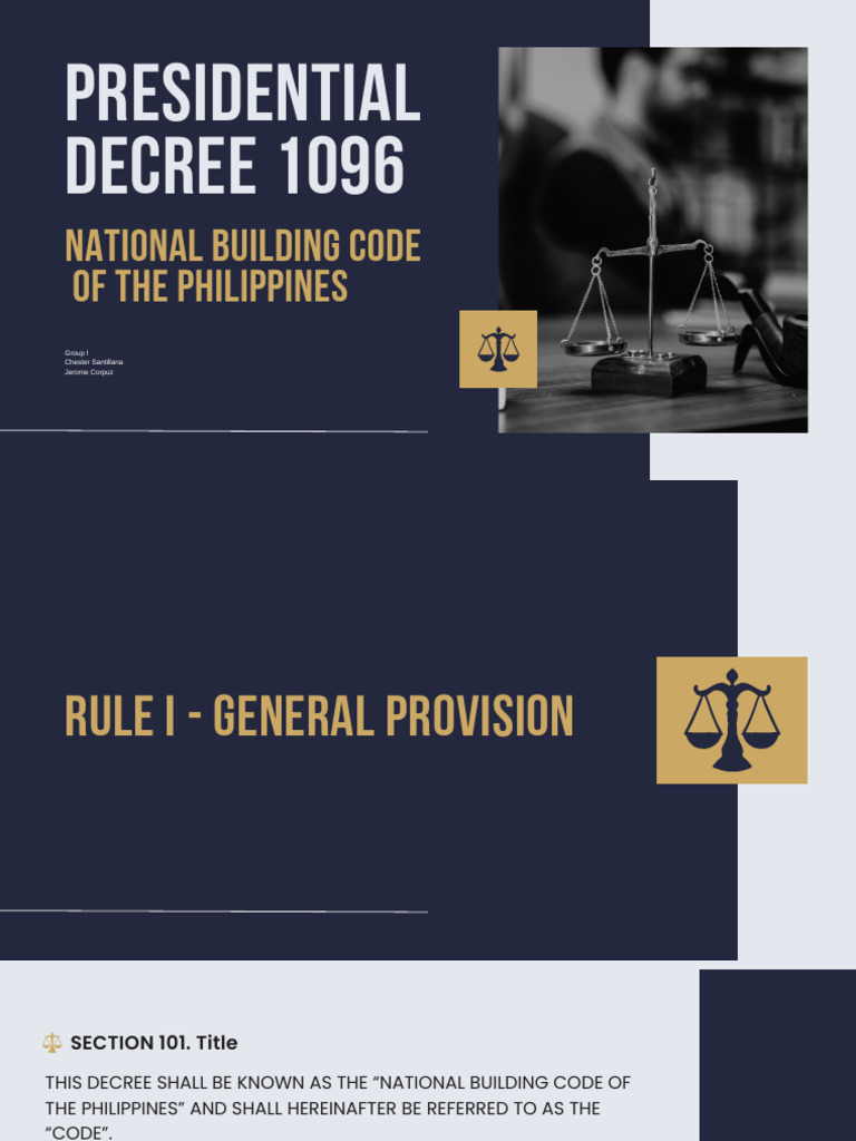 Group 1 RULE 1 2 Prof Prac | PDF | Banks | Building Code