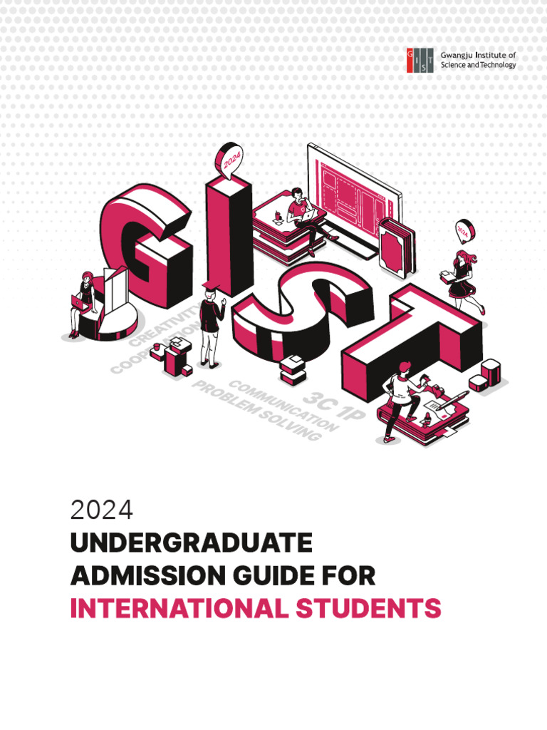 2024 GIST Undergraduate Admission Guide | PDF | University And College Admission | Gce Advanced ...