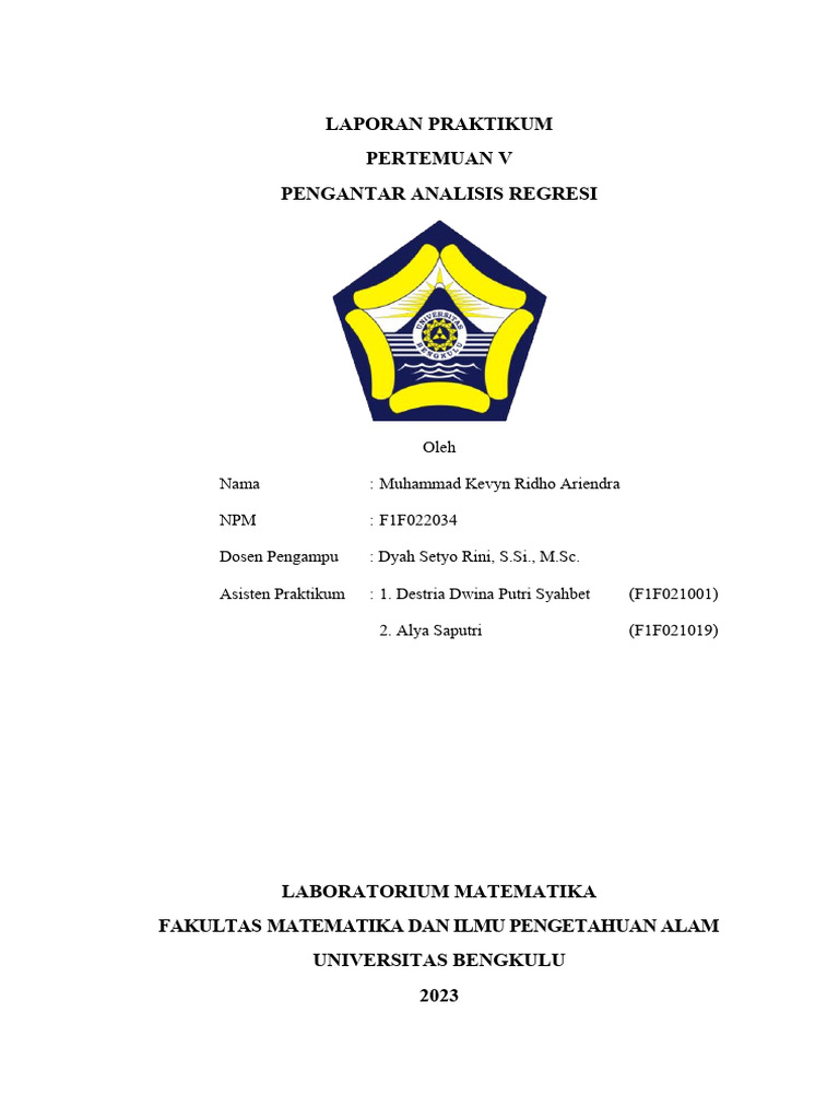 Pertemuan 5 Praktikum Anreg | PDF