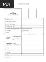Contoh Daftar Riwayat Hidup PNS | PDF
