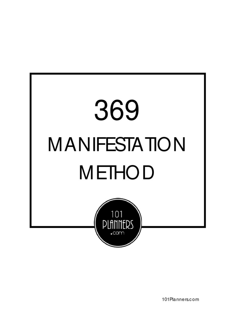 369 Method | PDF | Thought | Love