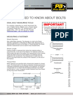 DIN 976 - Metric Thread Stud Bolts | PDF | Screw