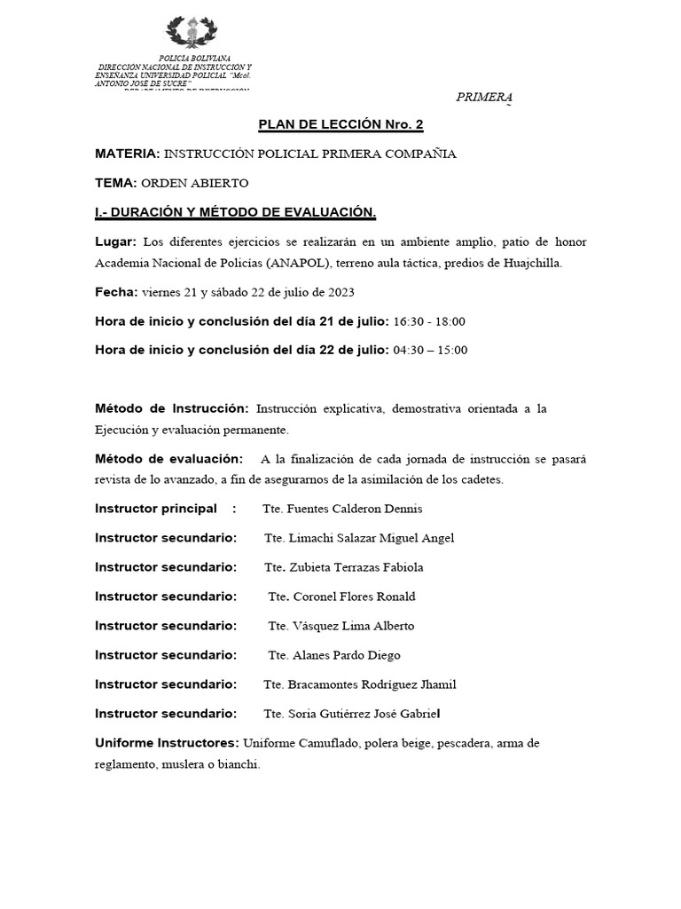 Plan de Leccion 2 | PDF | Valores | Gobierno